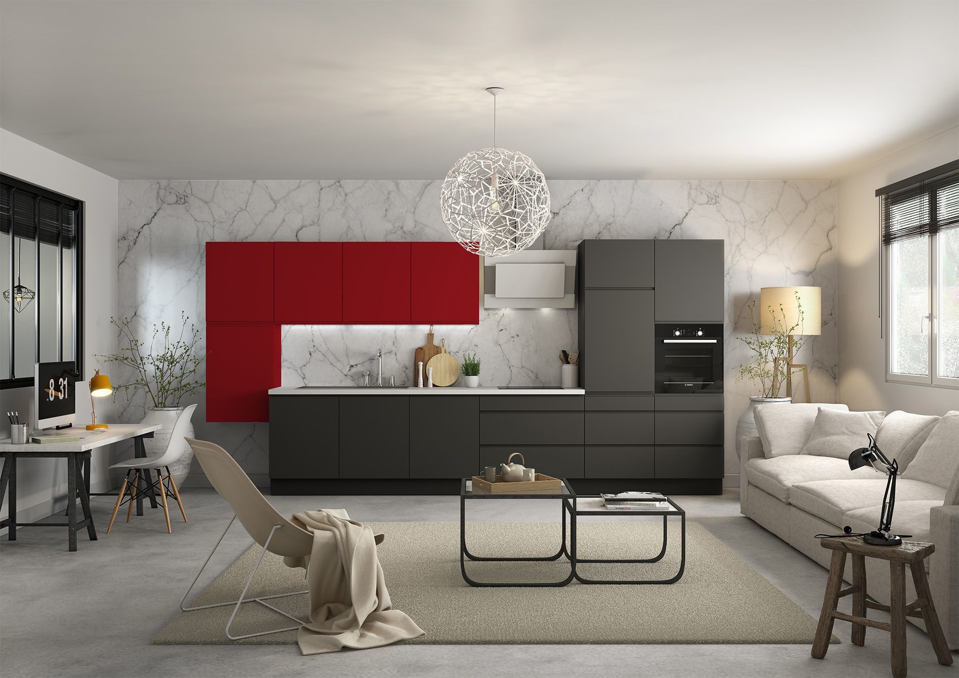 Cabernet Colored Kitchen Cabinets | Cabinets Matttroy